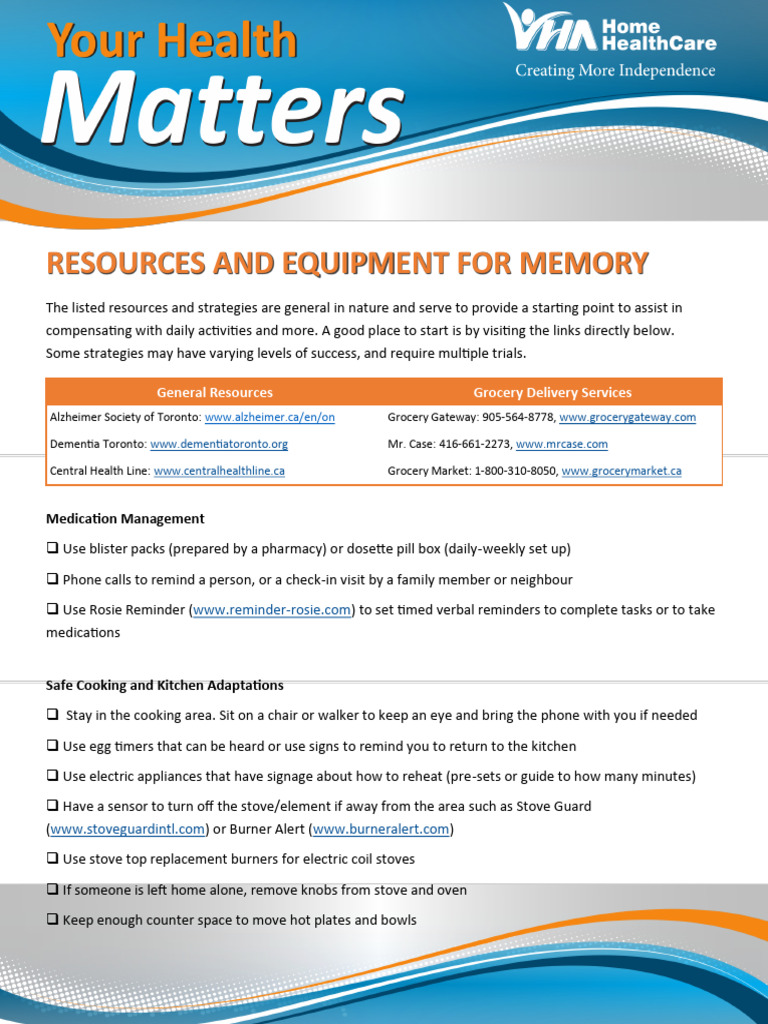 Memory Resources | PDF | Kitchen | Telephone