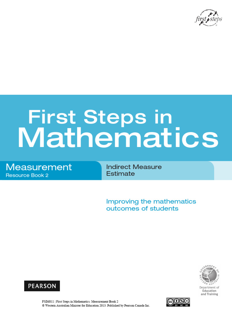 First Steps in Mathematics - Measurement-Resource-Book-2 | PDF ...