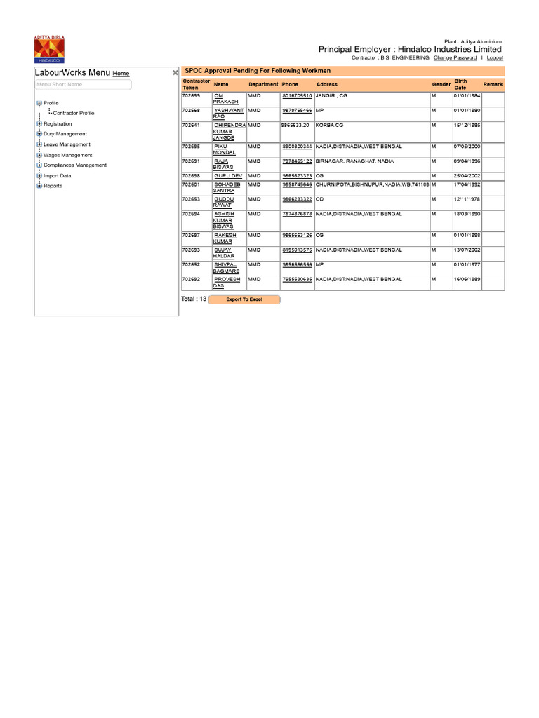 LabourWorks Enterprise | PDF