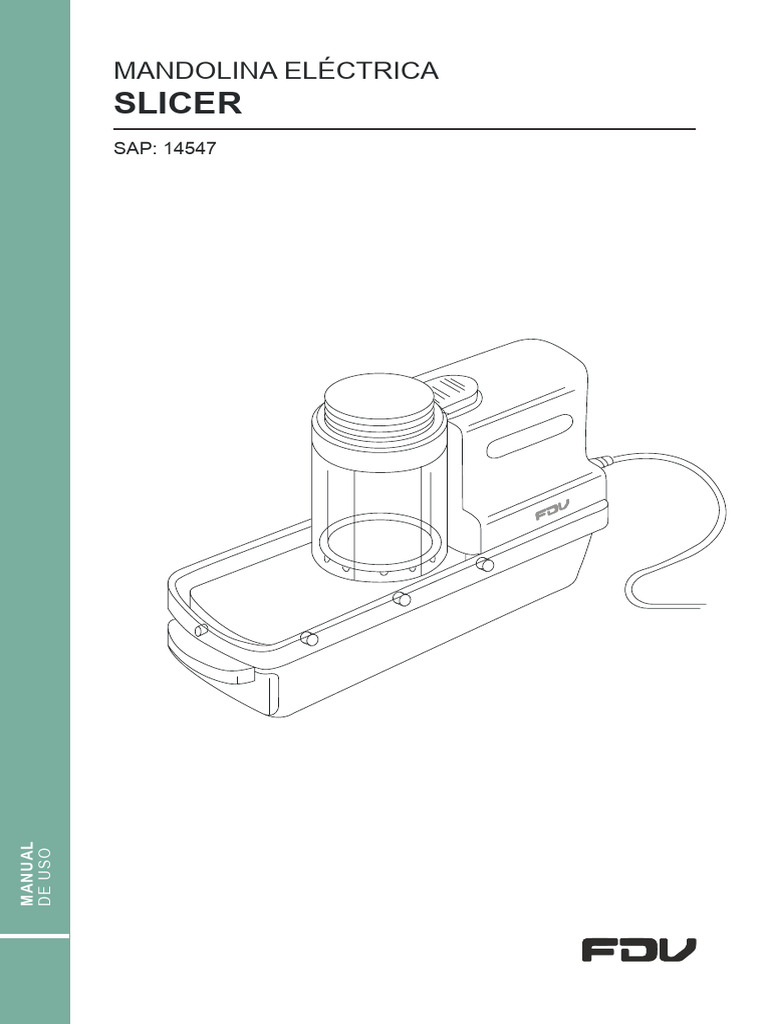 Manual de Uso | PDF | Enchufes y tomas de corriente alterna | Vegetales