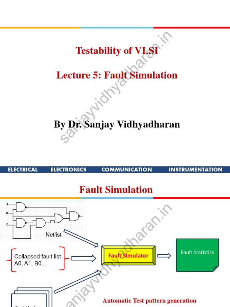 Lecture 05 - Fault - Simulation | PDF | Simulation | Electronics