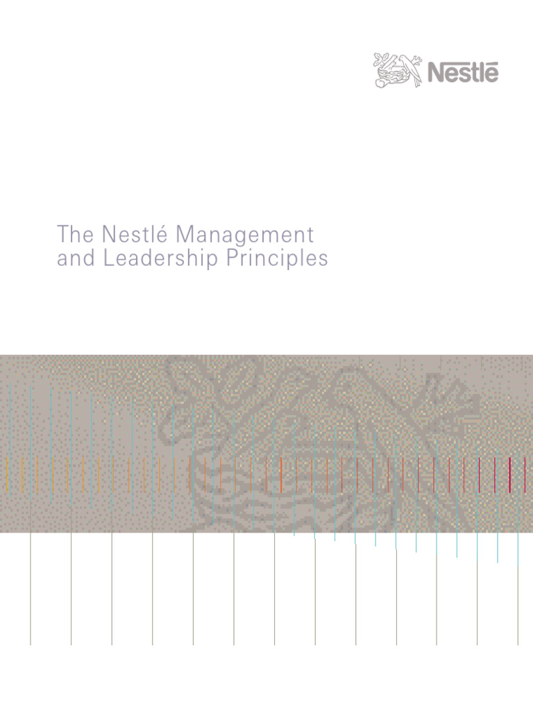 The Nestlé Management and Leadership Principles 2 | PDF | Leadership ...