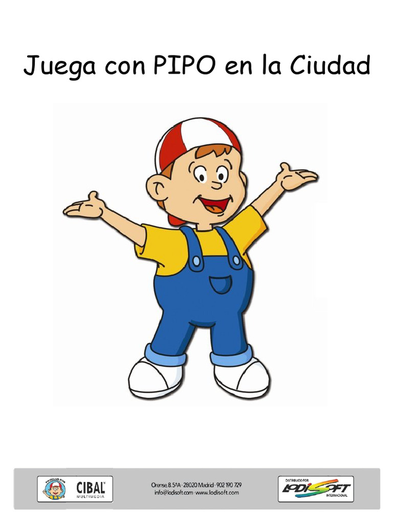 Juega Con Pipo en La Ciudad | PDF | Aprendizaje | Educación de la ...
