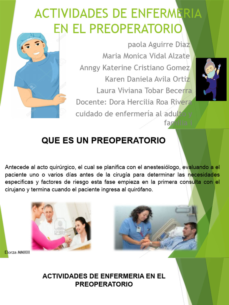 Expocion de Preoperatorio | PDF | Cirugía | Medicina CLINICA