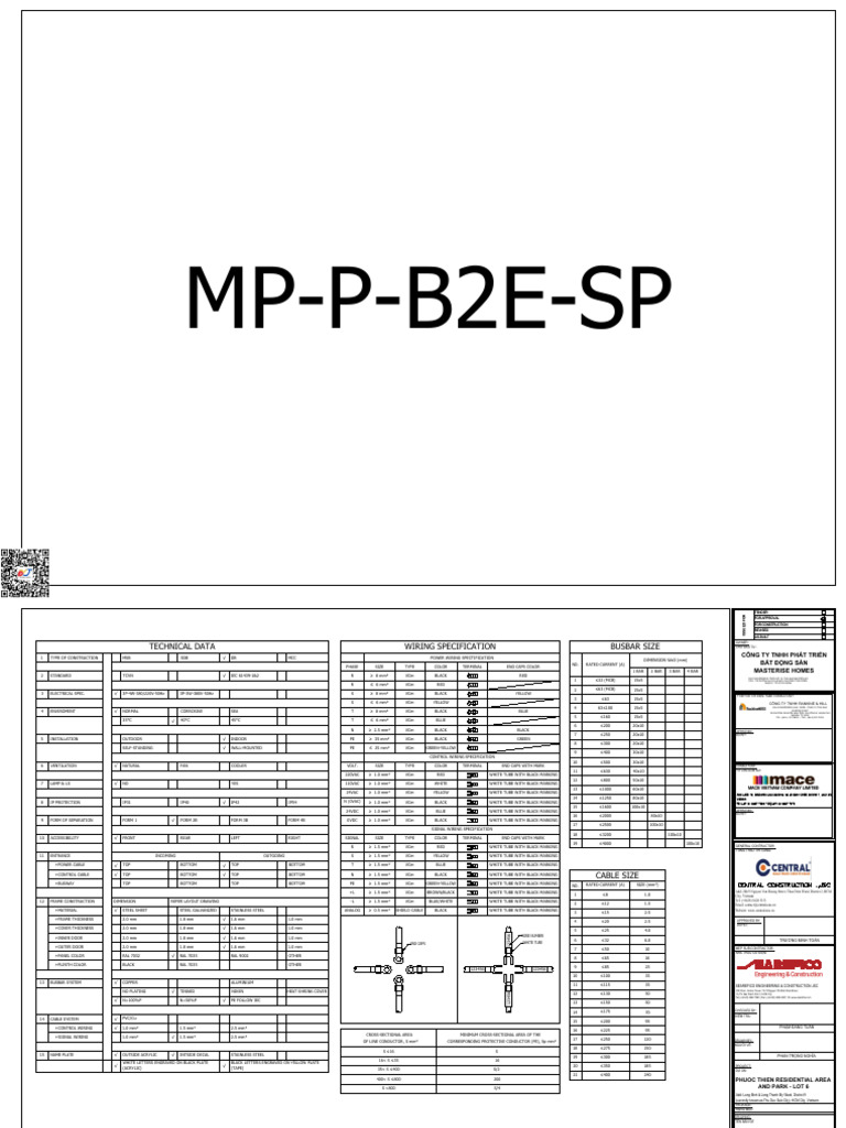 Electrical Panel Specs | PDF | Electrical Wiring | Electricity