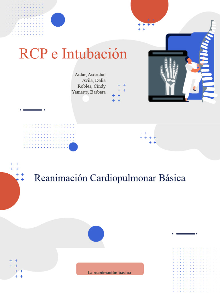Diapos Casi Listas RCP-1 | PDF | Reanimación cardiopulmonar | Especialidades Medicas