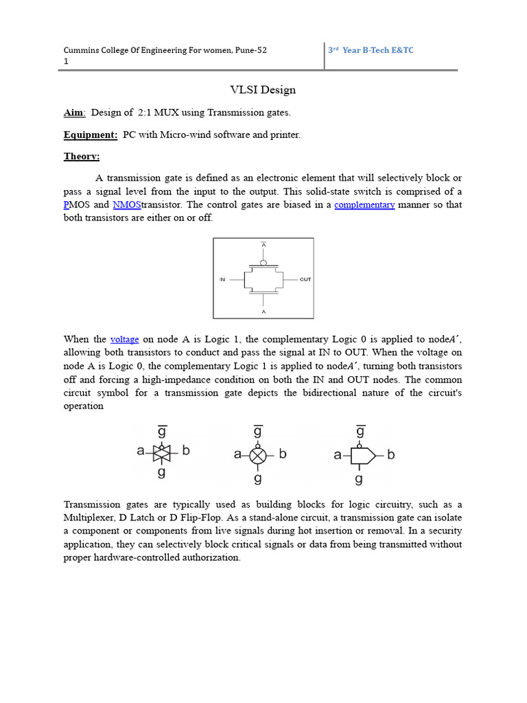 UEC2021142 Assignment7 MUX | PDF | Logic Gate | Electronic Circuits