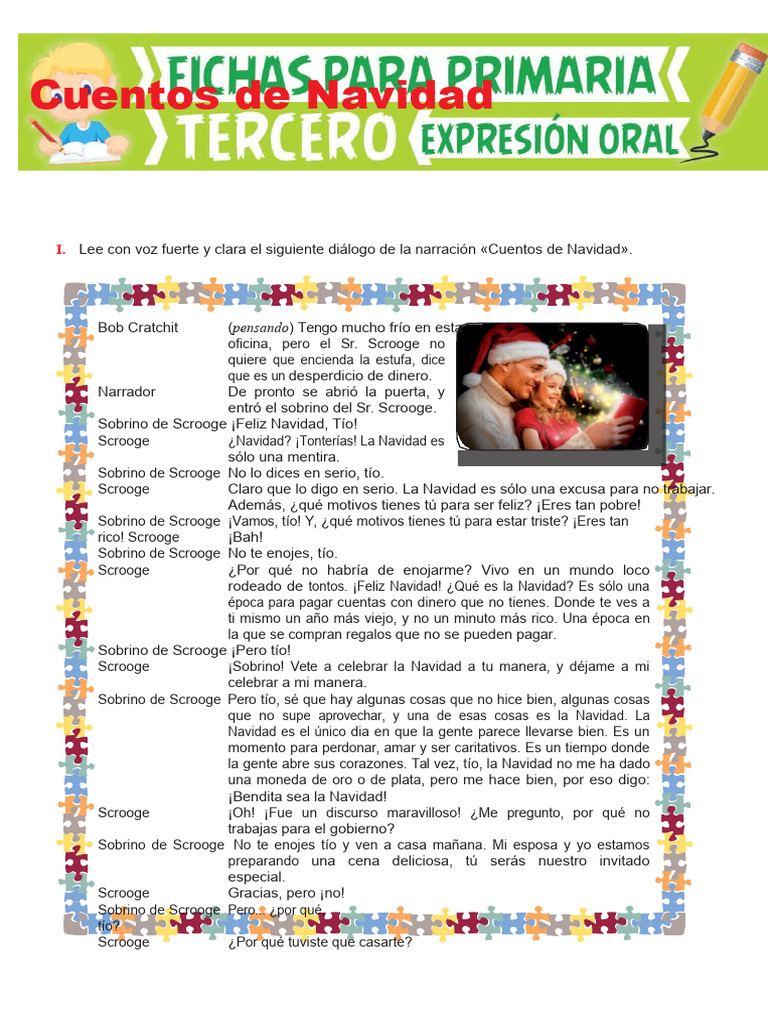 Cuentos de Navidad para Tercer Grado de Primaria | PDF | Navidad