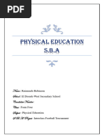 CSEC-PE - Paper 2 | PDF | Physical Fitness | Skeletal Muscle