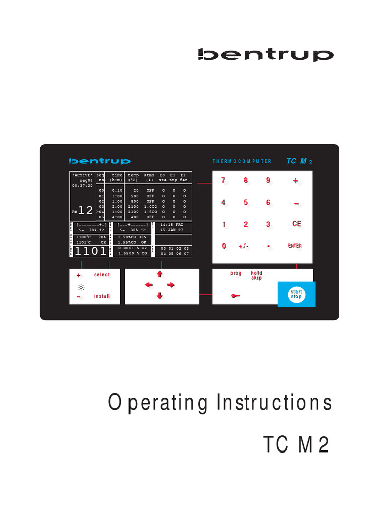 Bentrup TC m2 en | PDF | Programmable Logic Controller | Computer Keyboard