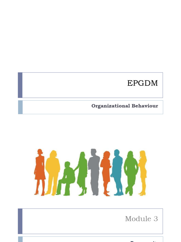 Module 3 Personality | PDF | Personality Psychology | Extraversion And ...