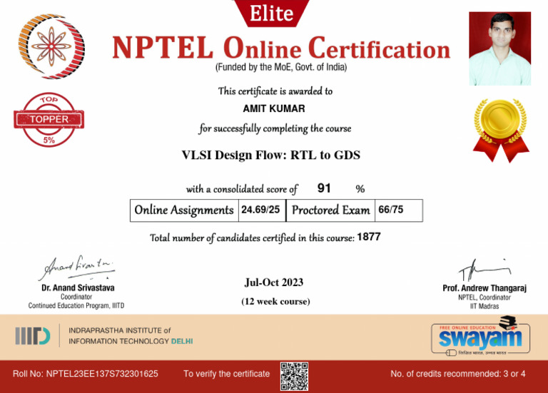 Vlsi Design Flow - RTL To Gds | PDF