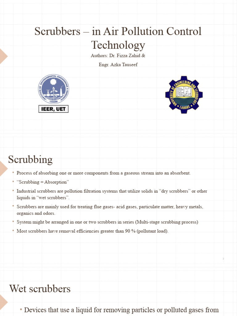 Venturi Scrubber | PDF | Gases | Physical Chemistry