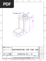 AutoCAD 3D Drawings PDF | PDF | Computer Aided Design | Technical Drawing