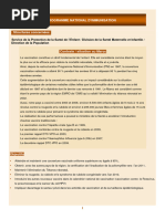 Remplir la fiche PNI Maroc 2025 | PDF | Vaccination | Rougeole