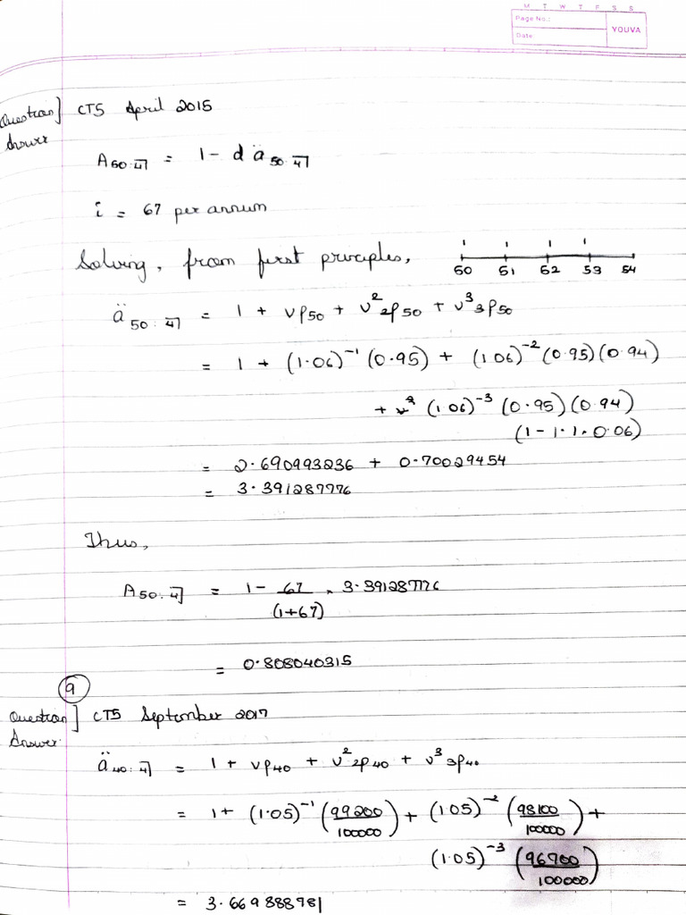 Mathematical Equations Analysis | PDF