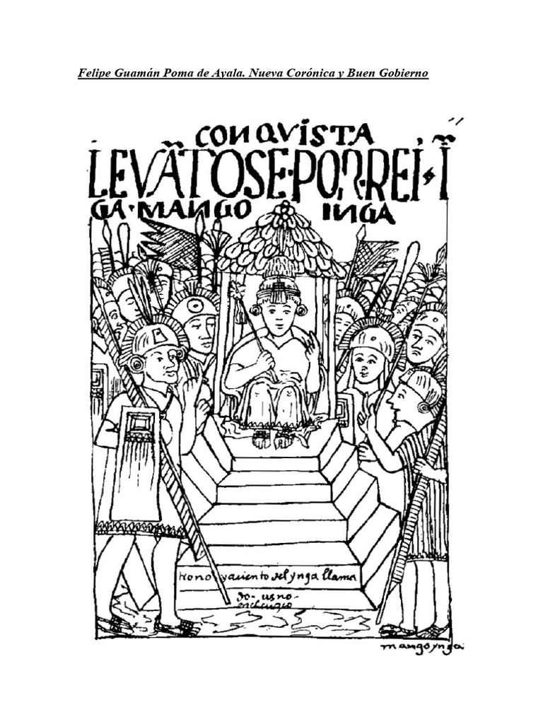 Ilustraciones en la obra de Guamán Poma | PDF