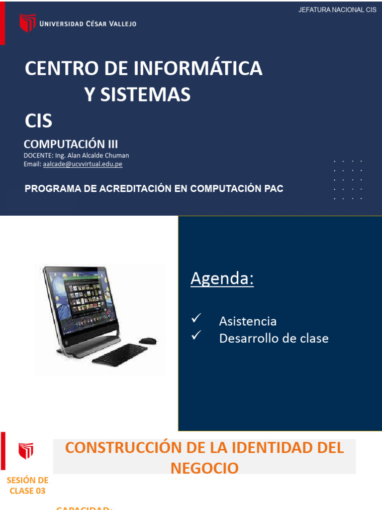 c3 - Guia Resumen de Sesión Tema 03 - 2023 | PDF | Informática