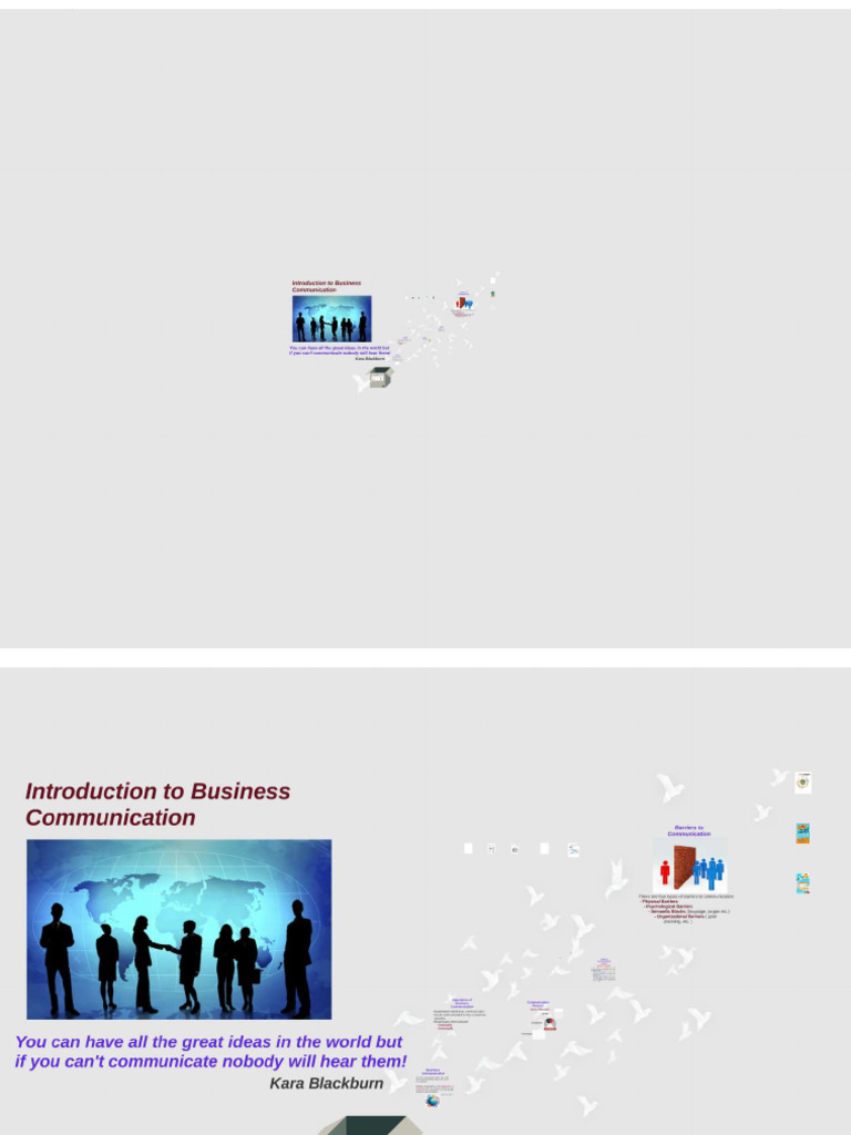 Introduction To Business Communication | PDF