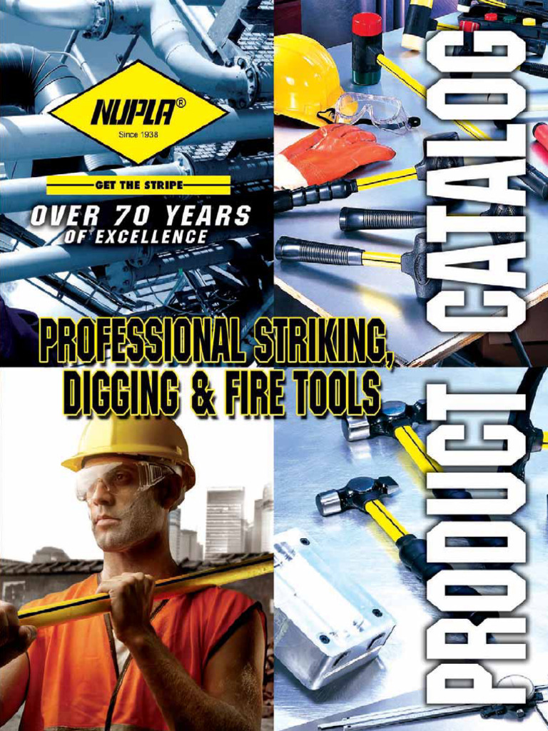 Nupla: Leading Fiberglass Hand Tools | PDF | Hammer | Tools
