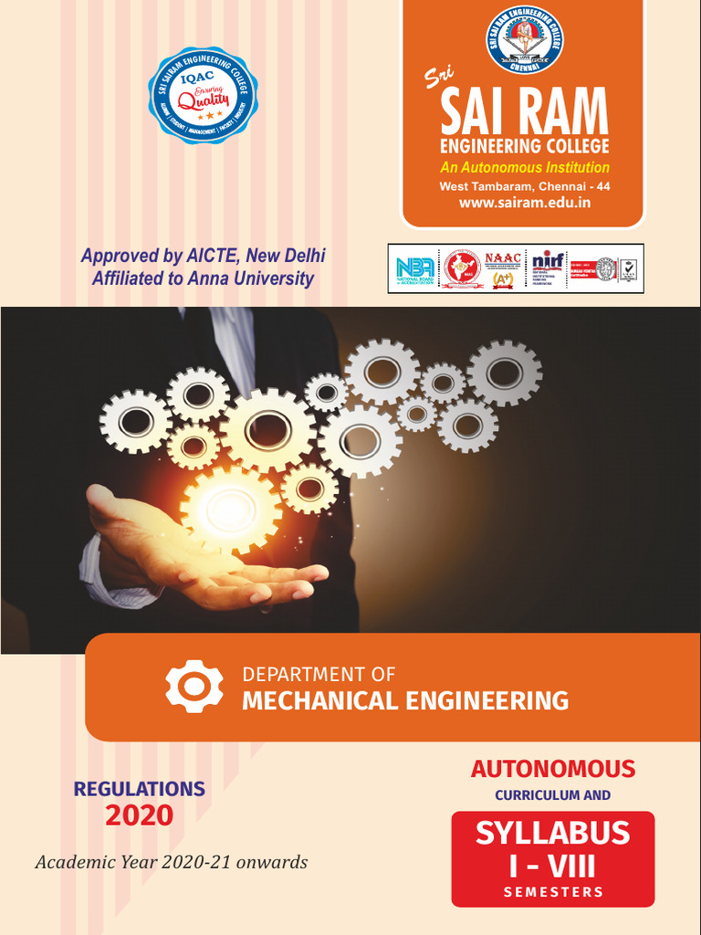 Mech Syllabus Book 14-02-2023 | PDF | Integral | Eigenvalues And ...