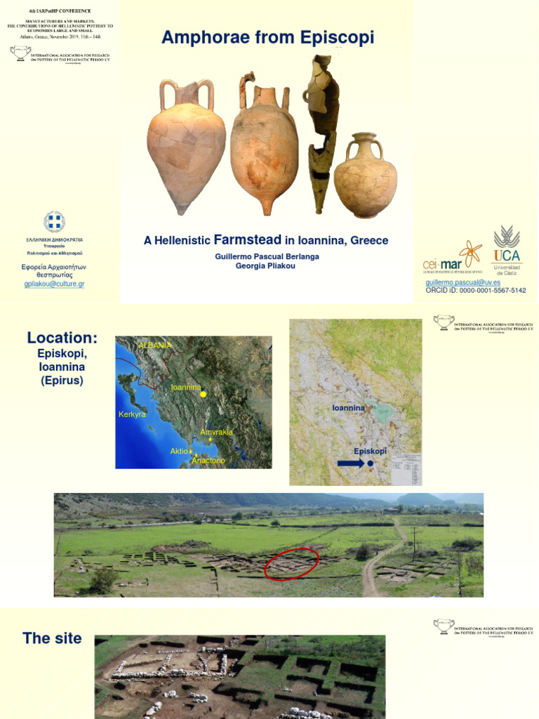 Powerpoint - Amphorae From Episkopi | PDF | Classical Antiquity | Ancient Greece