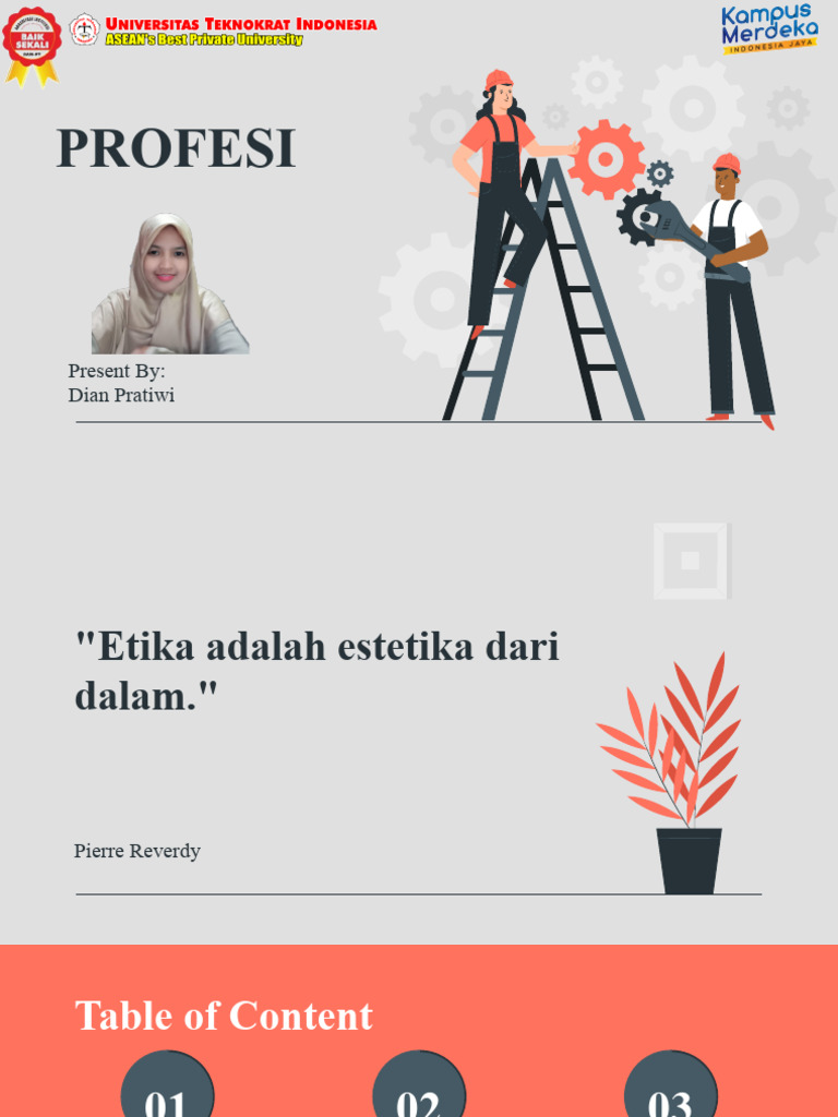 Etika dan Profesionalisme Profesi | PDF