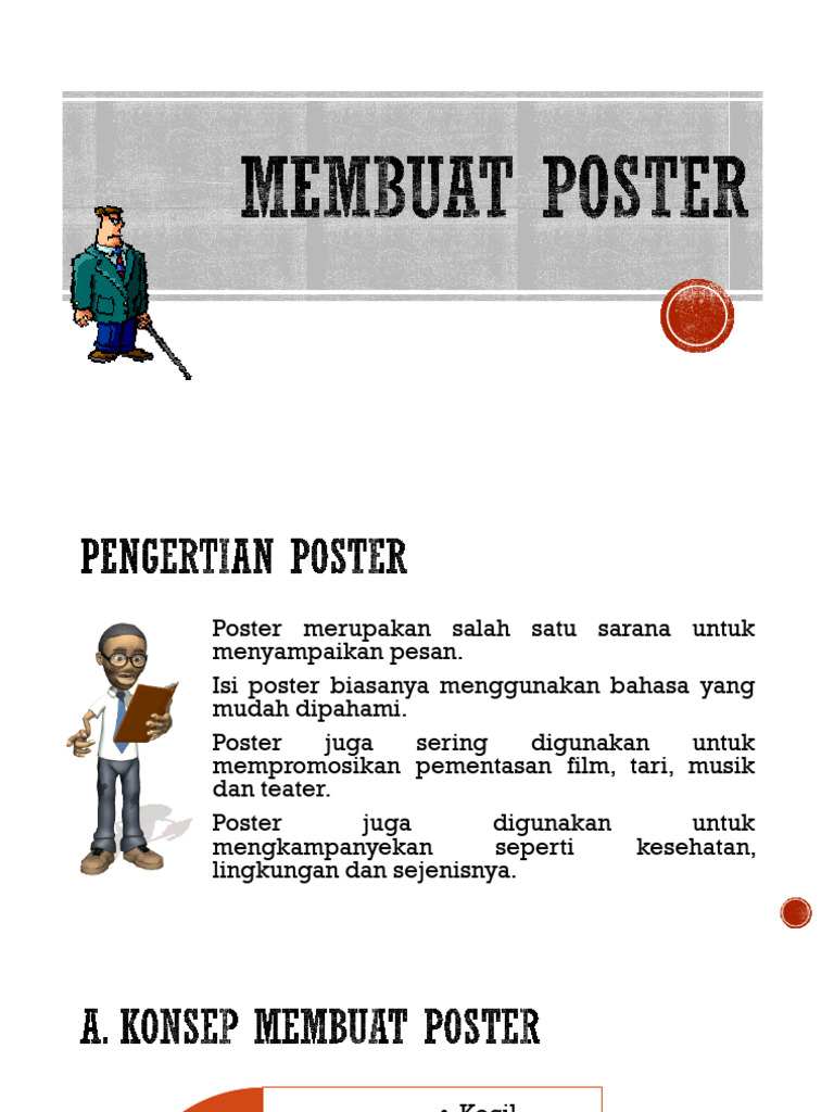 Konsep dan Cara Membuat Poster | PDF | Seni | Karier & Perkembangan