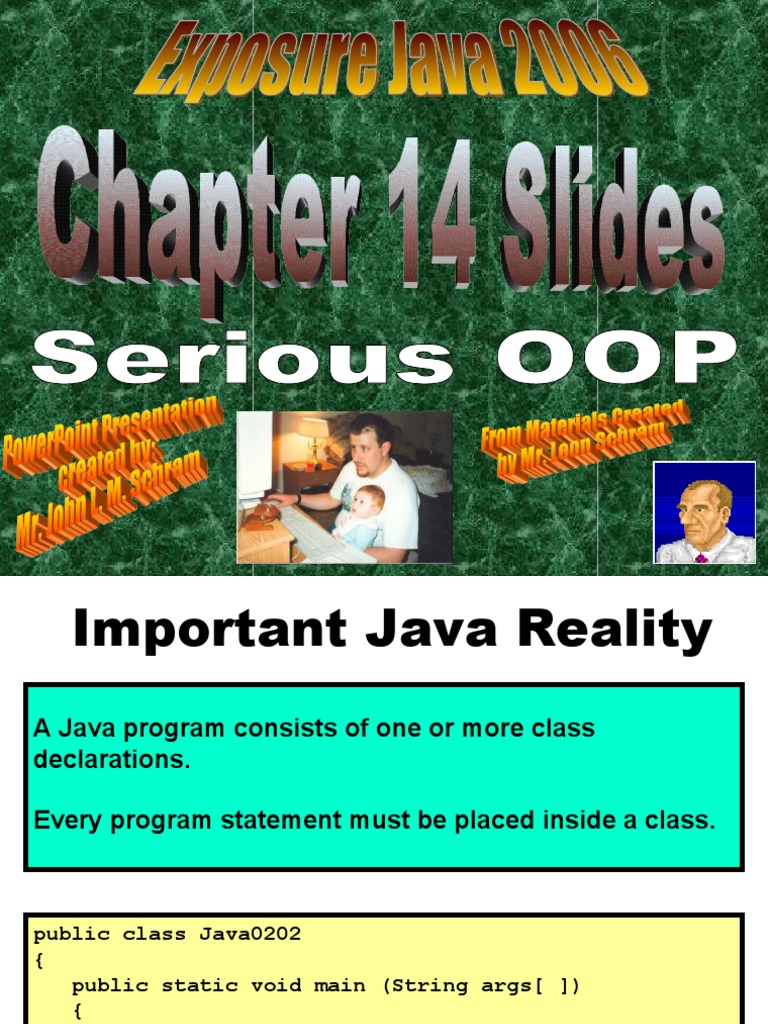 Slides 14 Pdf Class Computer Programming Method Computer Programming