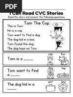 CVC Reading Passages Set1 | PDF