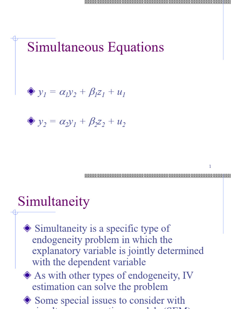 CH 16 | PDF | Endogeneity (Econometrics) | Structural Equation Modeling