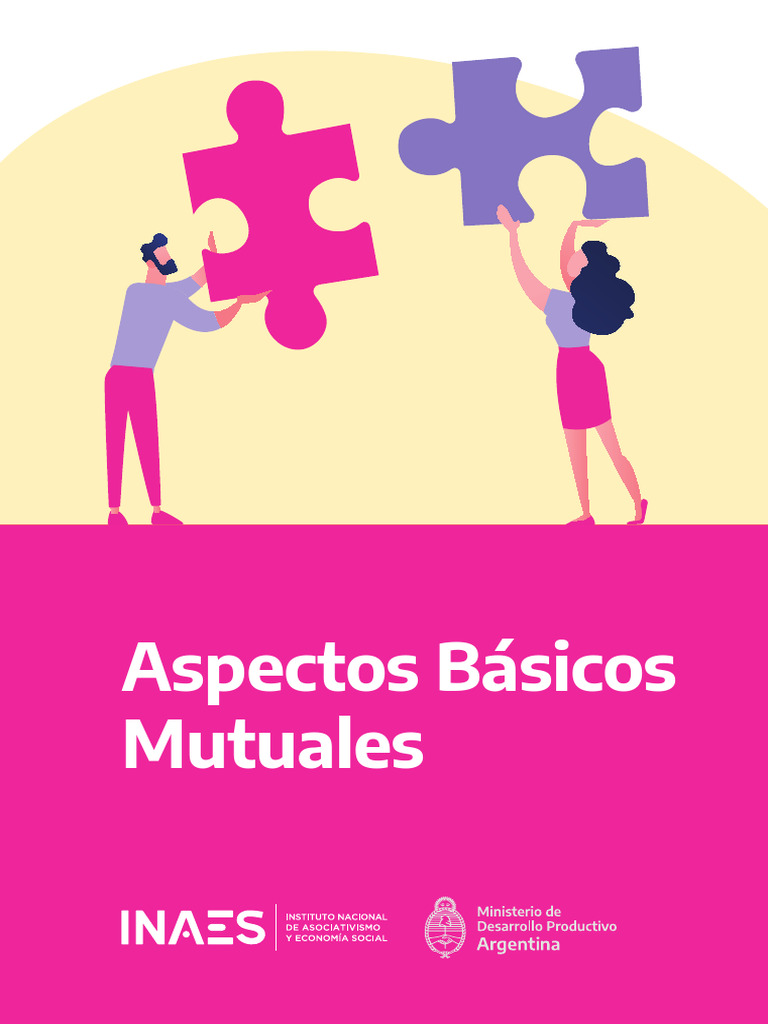 Aspectos Basicos Mutuales INAES | PDF | Cooperativa | Organización mutua