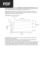 CMOS Inverter Sizing | PDF | Cmos | Mosfet