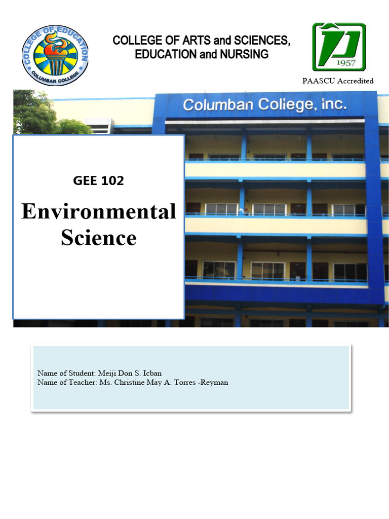 Midterm Module EnviSci | PDF | Food Web | Carbon Cycle
