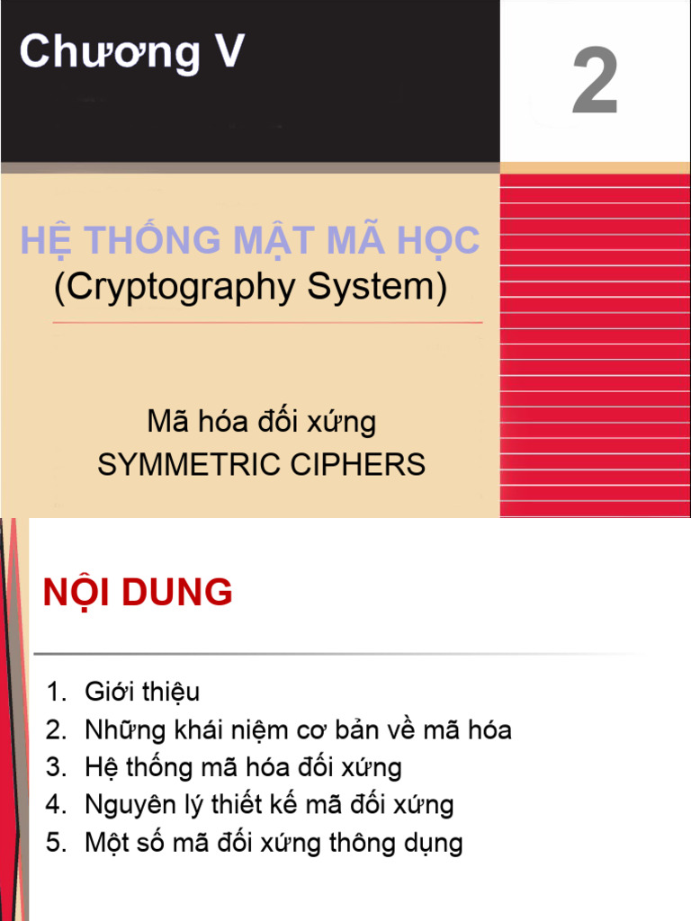 C05a MaHoaDoiXung | PDF