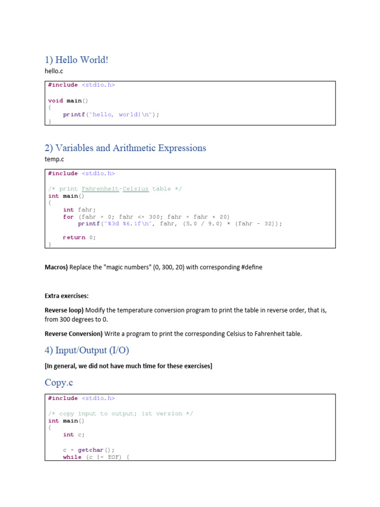 Intro Programming C | PDF | Pointer (Computer Programming) | Computer Data Intro Programming C | PDF | Pointer (Computer Programming) | Computer Data