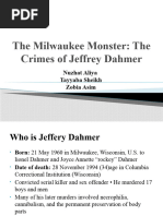 Dahmer's Antisocial Personality Profile | PDF | Psychopathy ...