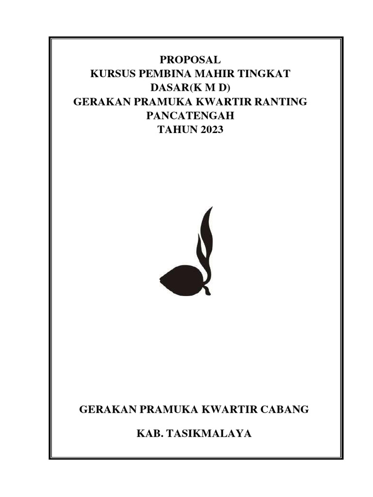 Proposal KMD Pancatengah 2023 | PDF