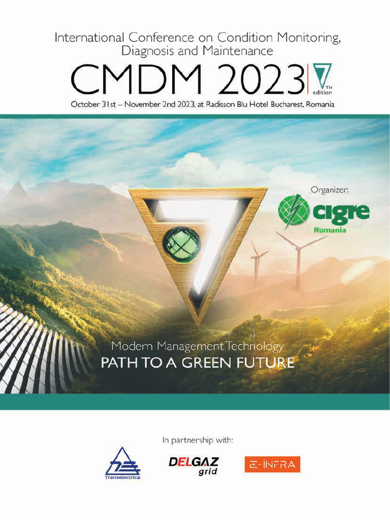 CMDM2023 Agenda | PDF | Electrical Grid | Smart Grid