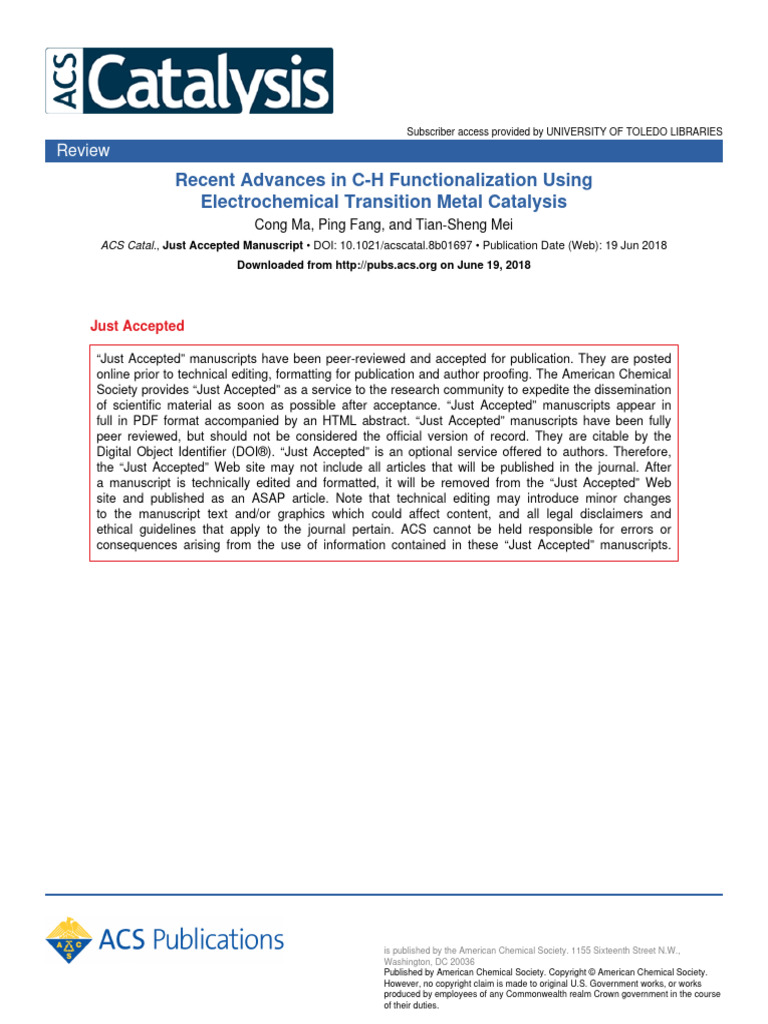Ma Fang Ying Yang | PDF | Catalysis | Electrochemistry