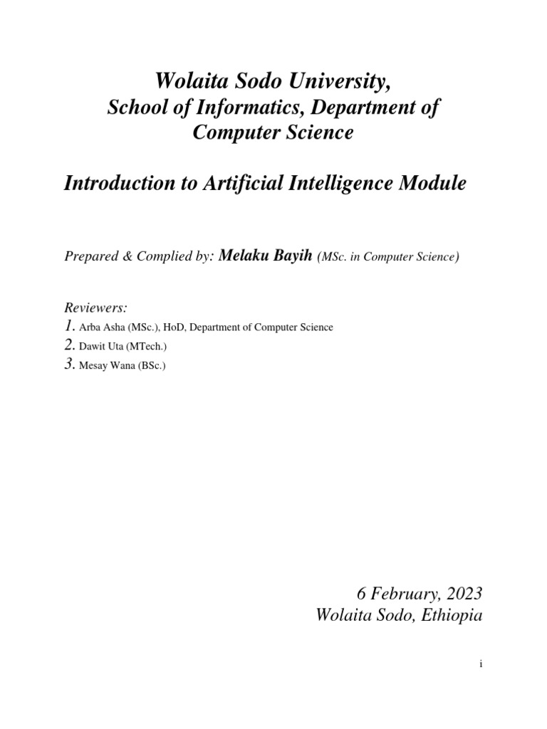 Artificial Intelligence | PDF | Intelligence (AI) & Semantics | Artificial Intelligence