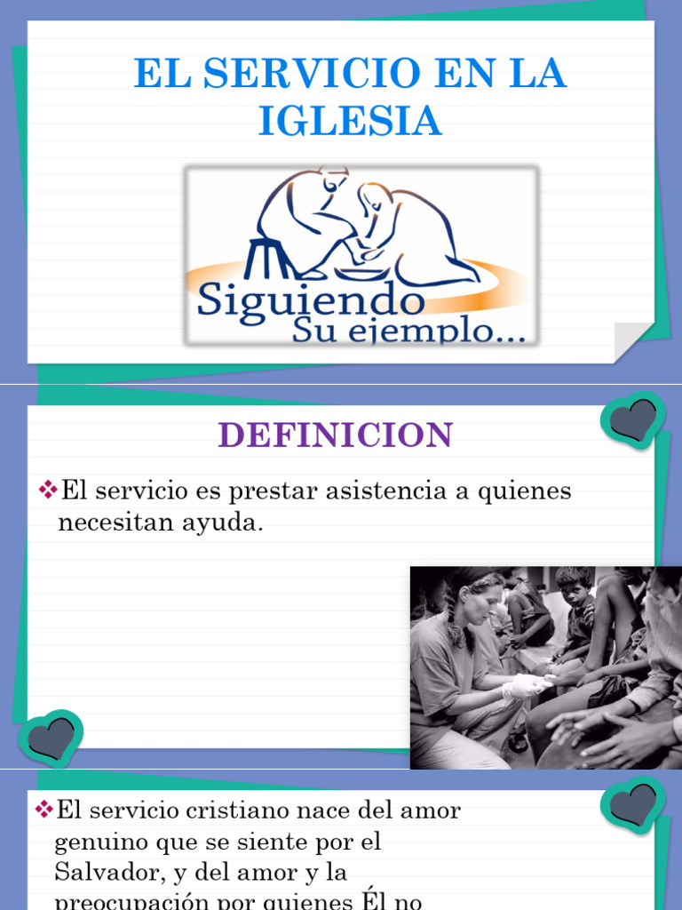 Servicio | PDF | Amor | Jesús