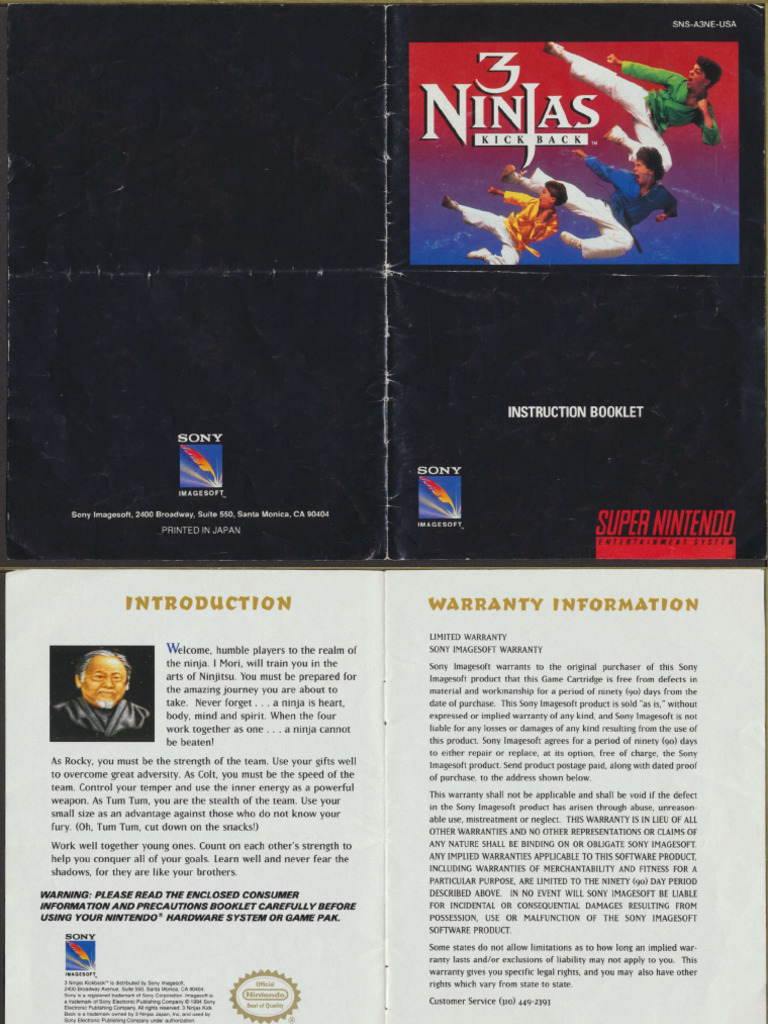 3 Ninjas Kick Back (USA) | PDF
