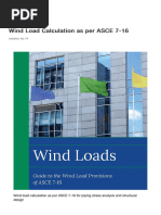 NSCP Provisions in Computing Wind Loads | PDF | Wound | Wind Speed
