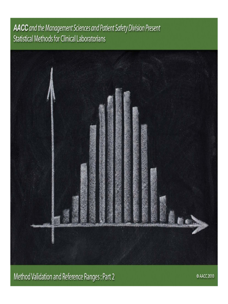 Method Validation Part 2 | PDF | Mann–Whitney U Test | Reference Range