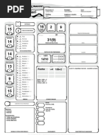 DND 5e - Ficha - Automática | PDF