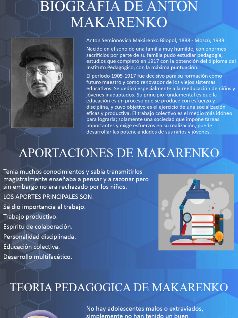 Biografia de Anton Makarenko | PDF