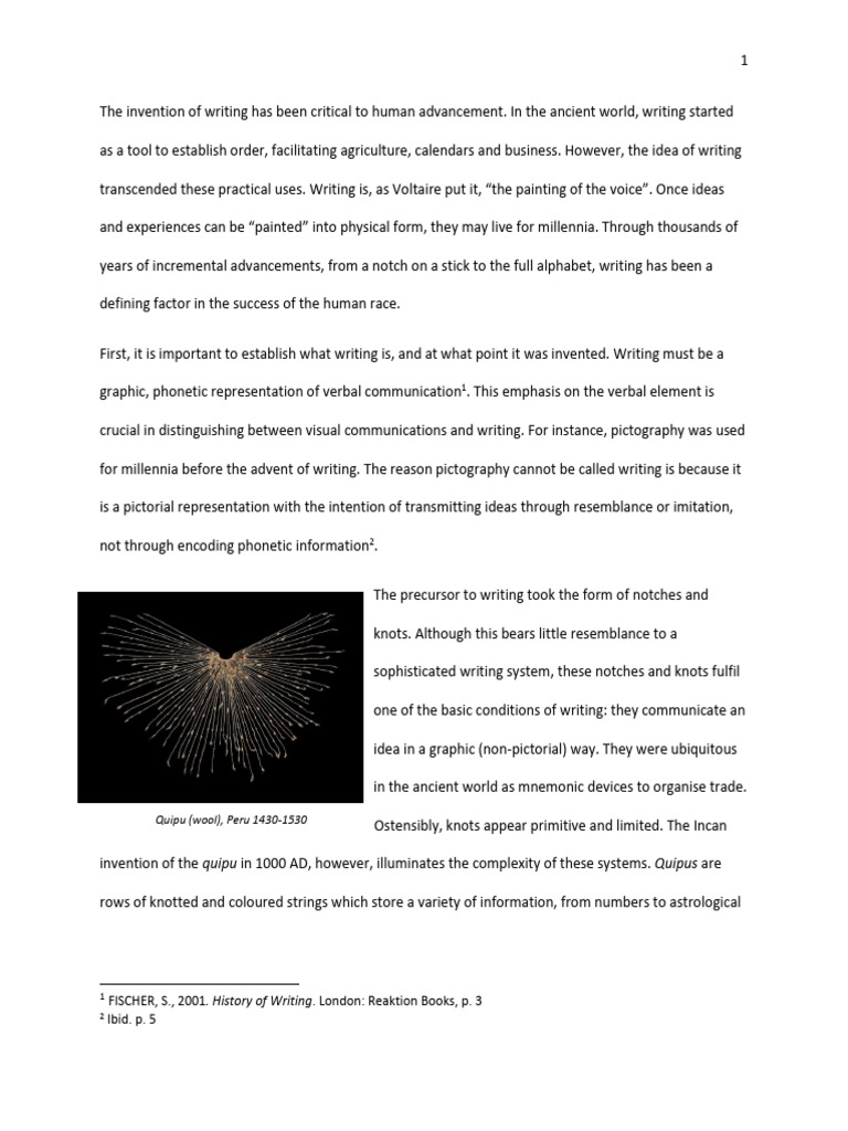 Evolution of Writing Systems Explained | PDF | Chinese Characters ...