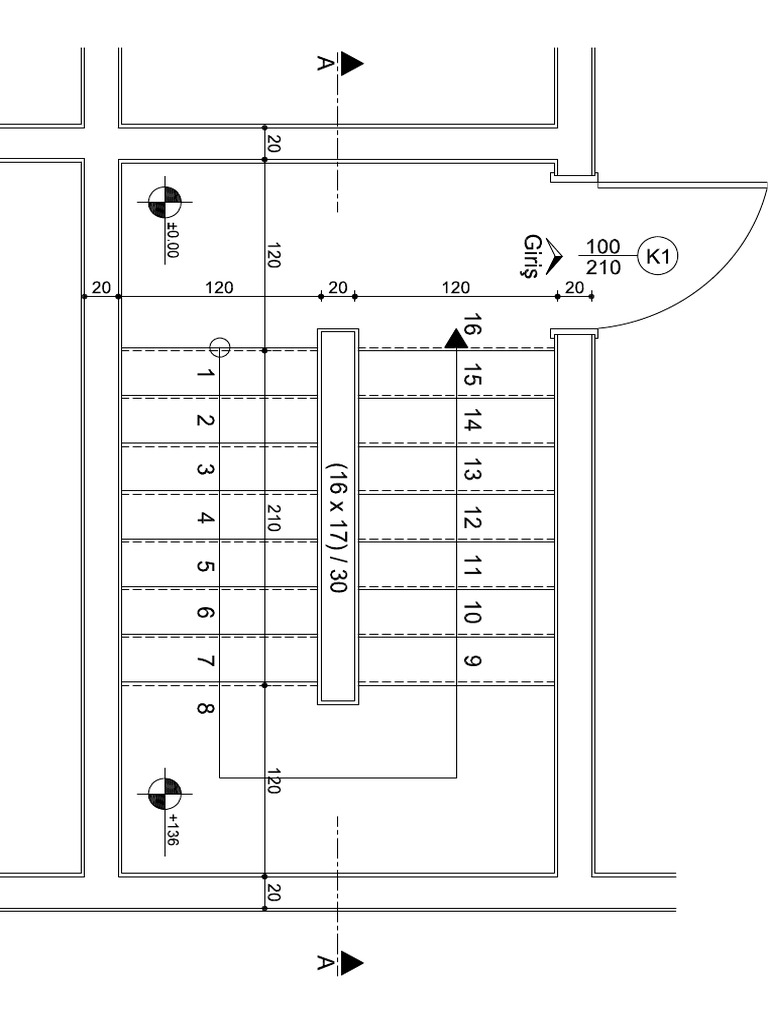 Merdiven Planı Çizimi | PDF
