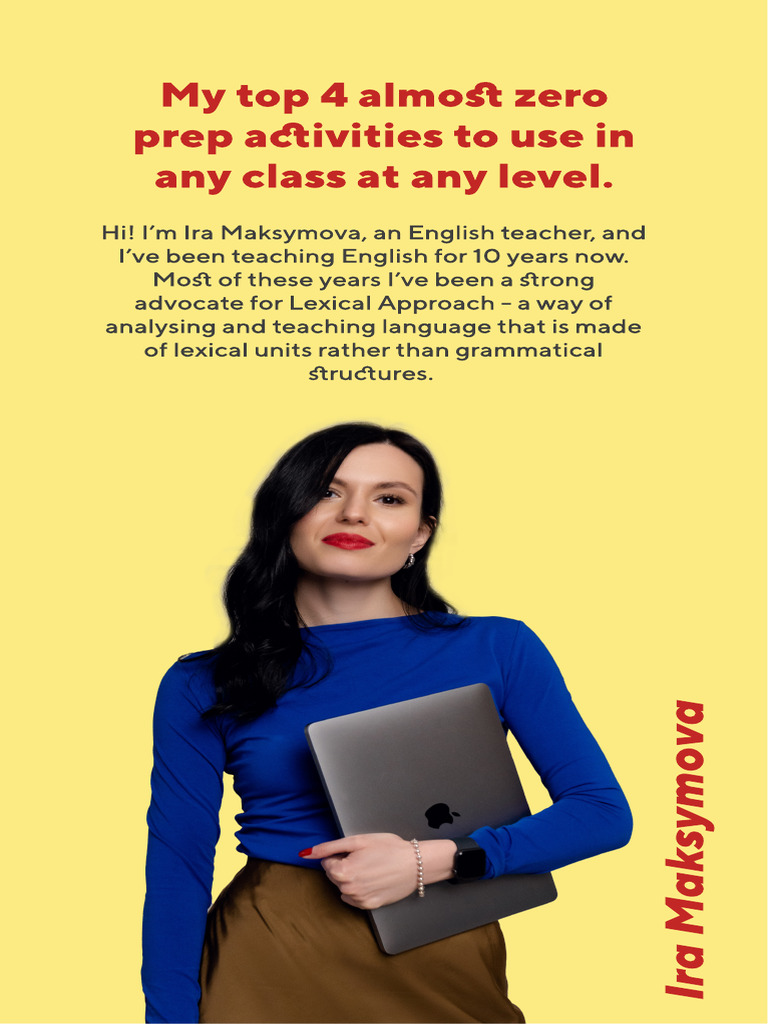 4 Zero Prep Activities for Any Class | PDF | Learning | Human Communication